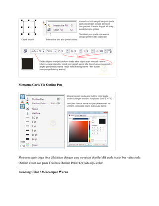 Panduan coreldraw | PDF