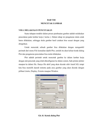 Panduan dasar-autocad-2007 | PDF