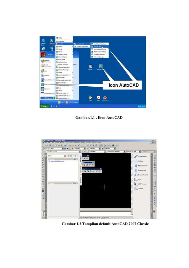 Panduan dasar-autocad-2007 | PDF