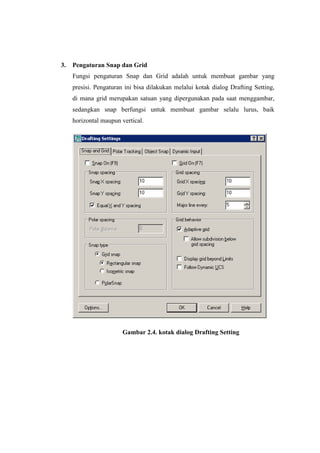 Panduan dasar-autocad-2007 | PDF