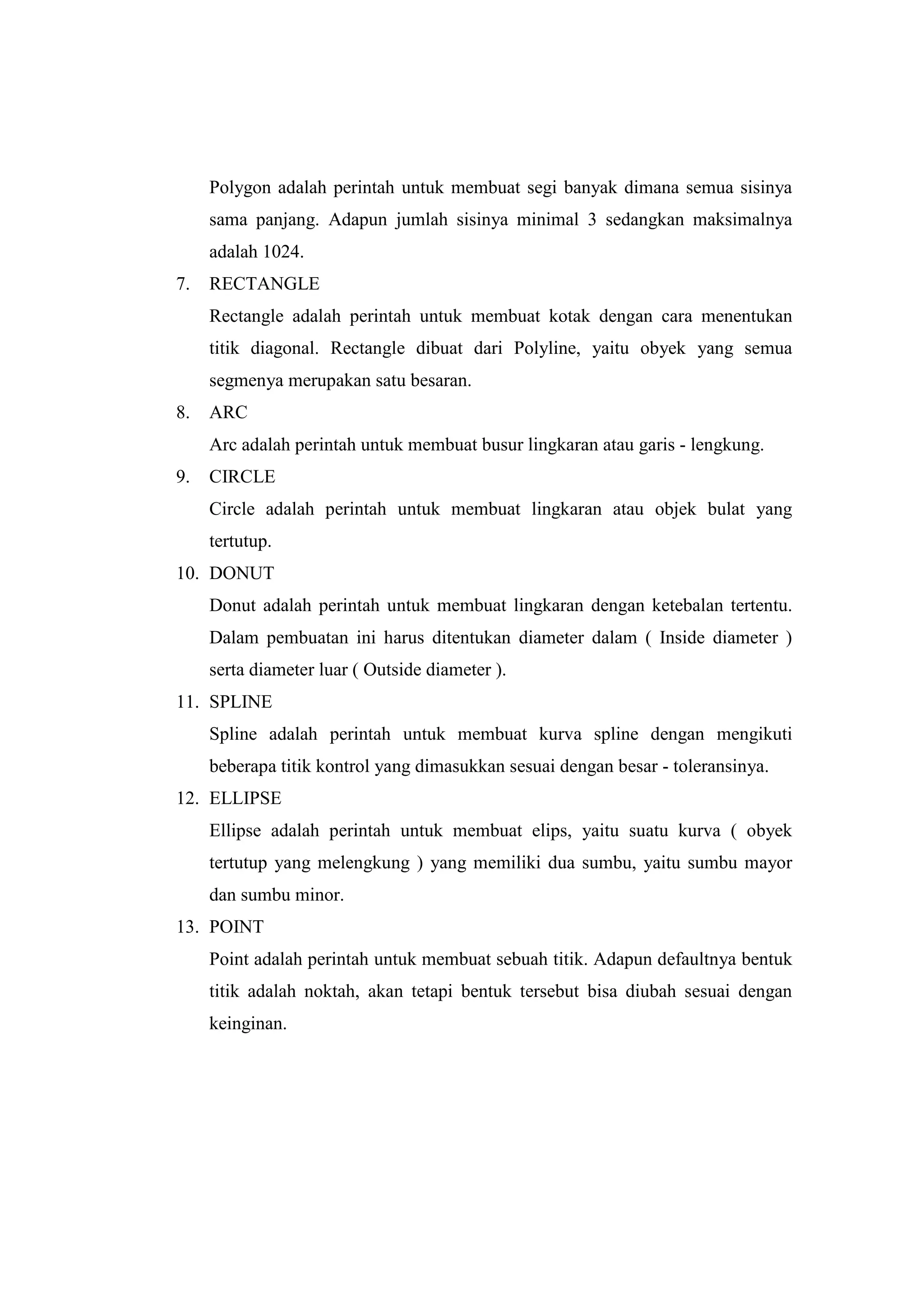 Panduan dasar-autocad-2007 | PDF