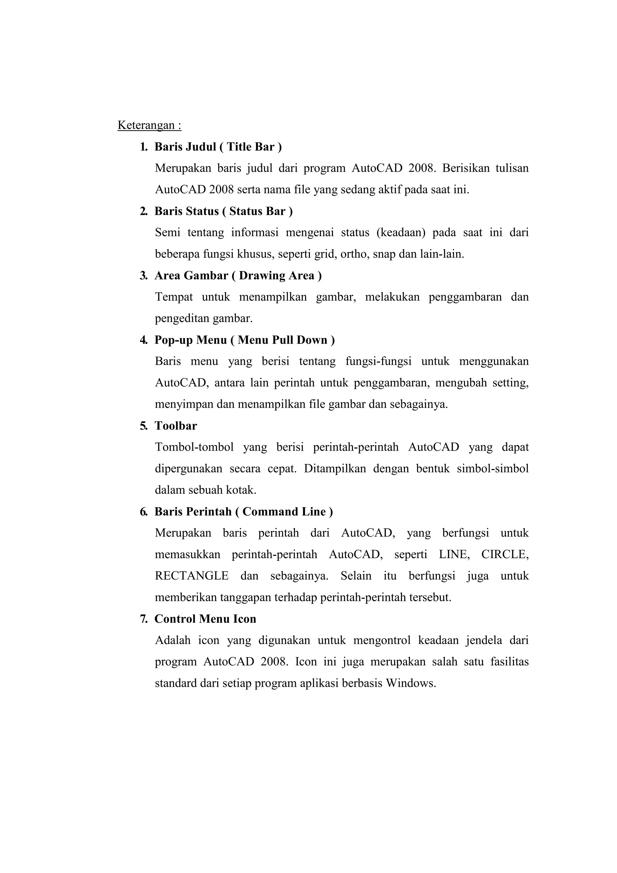 Panduan dasar-autocad-2007 | PDF