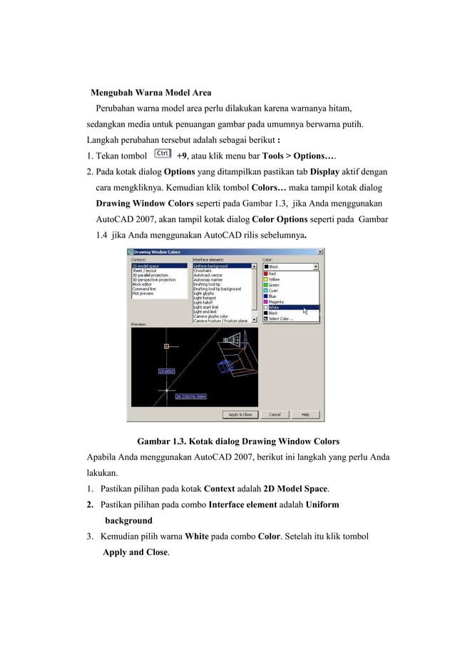 Panduan dasar-autocad-2007 | PDF