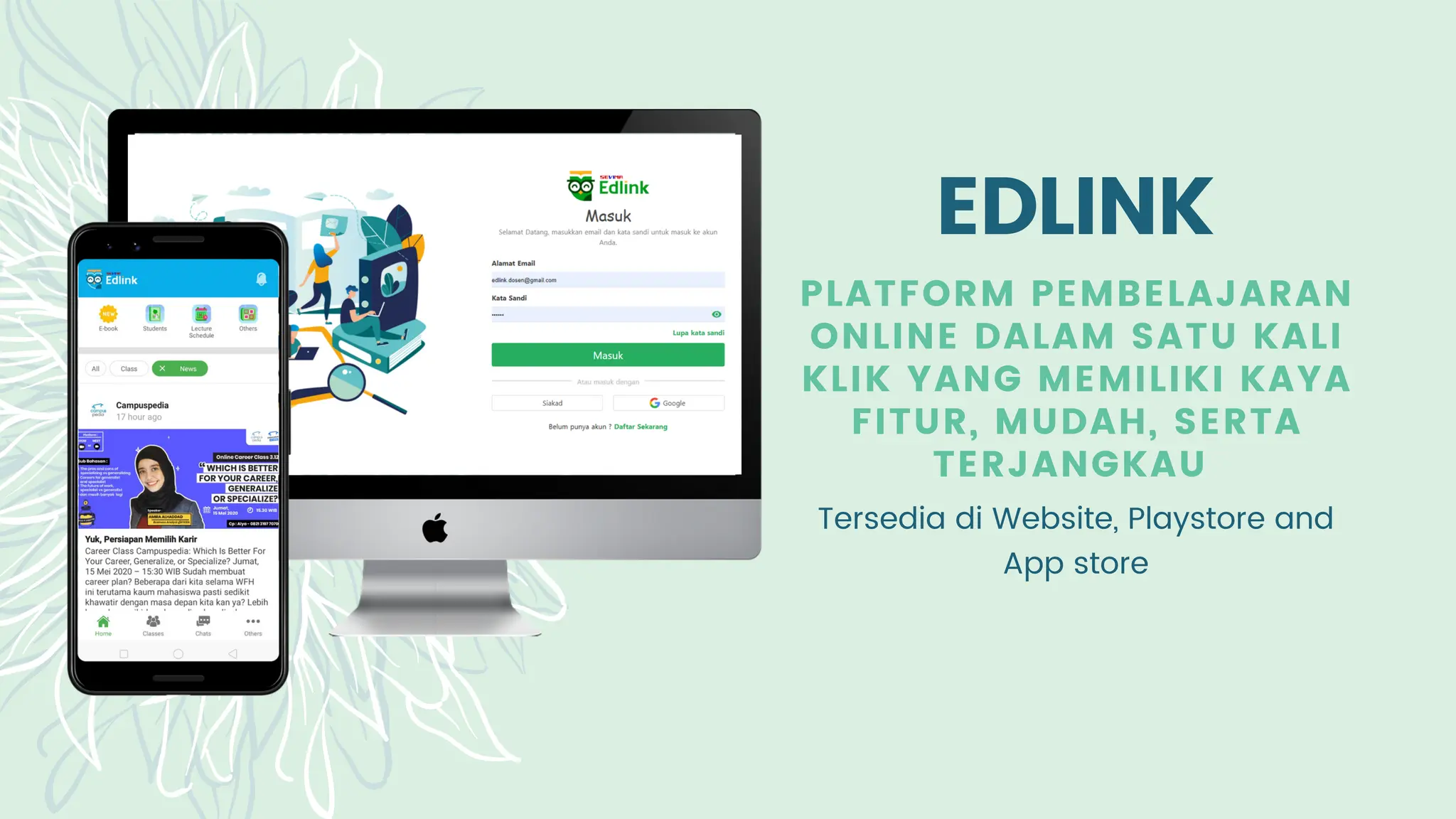 PANDUAN EDLINK Perguruan Tinggi dan Mahasiswa | PDF