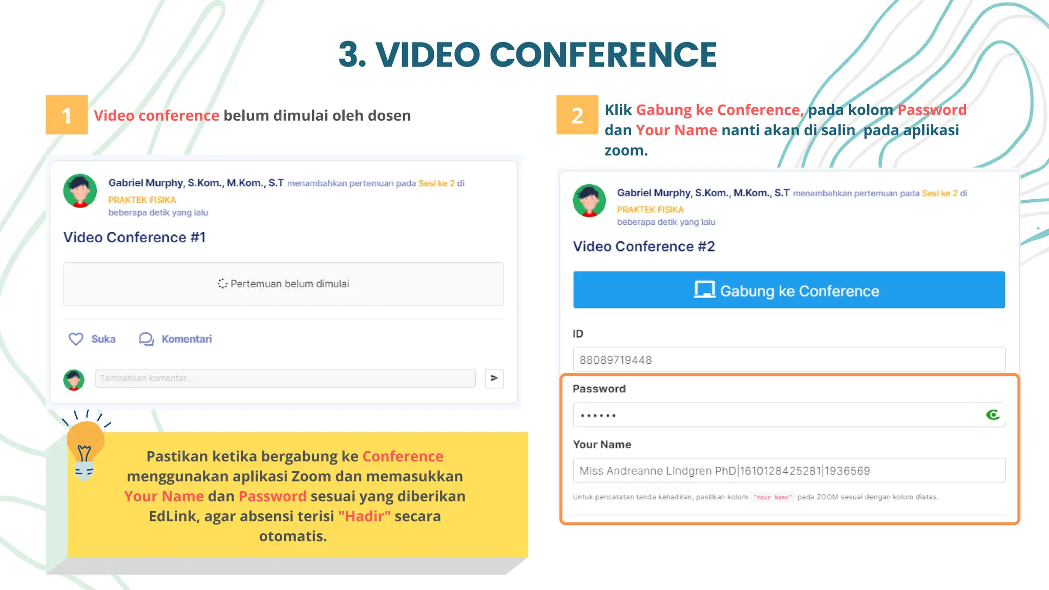 PANDUAN EDLINK Perguruan Tinggi dan Mahasiswa | PDF
