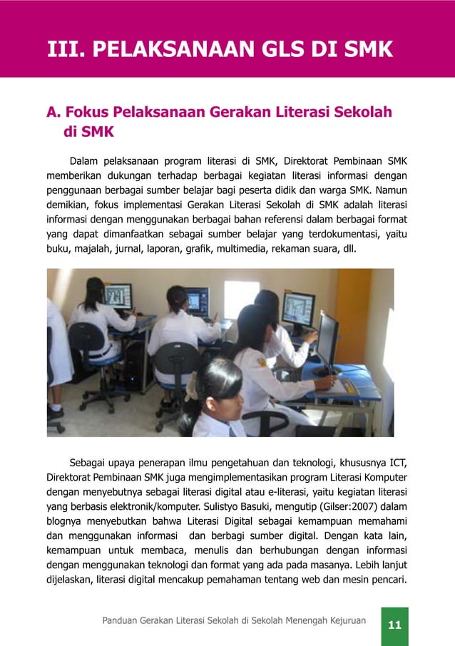 Panduan Gerakan Literasi SMK | PDF Panduan Gerakan Literasi SMK | PDF