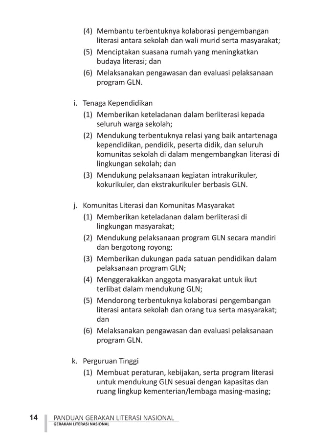 GERAKAN LITERASI NASIONAL(GLN) | PDF