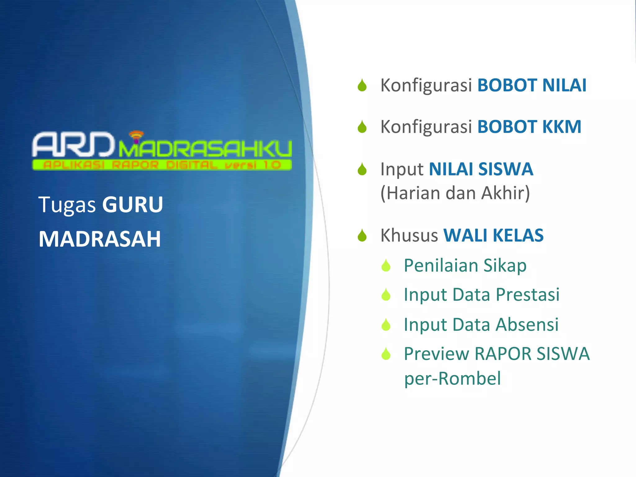 Panduan Guru_ARD Wali Kelas | PDF