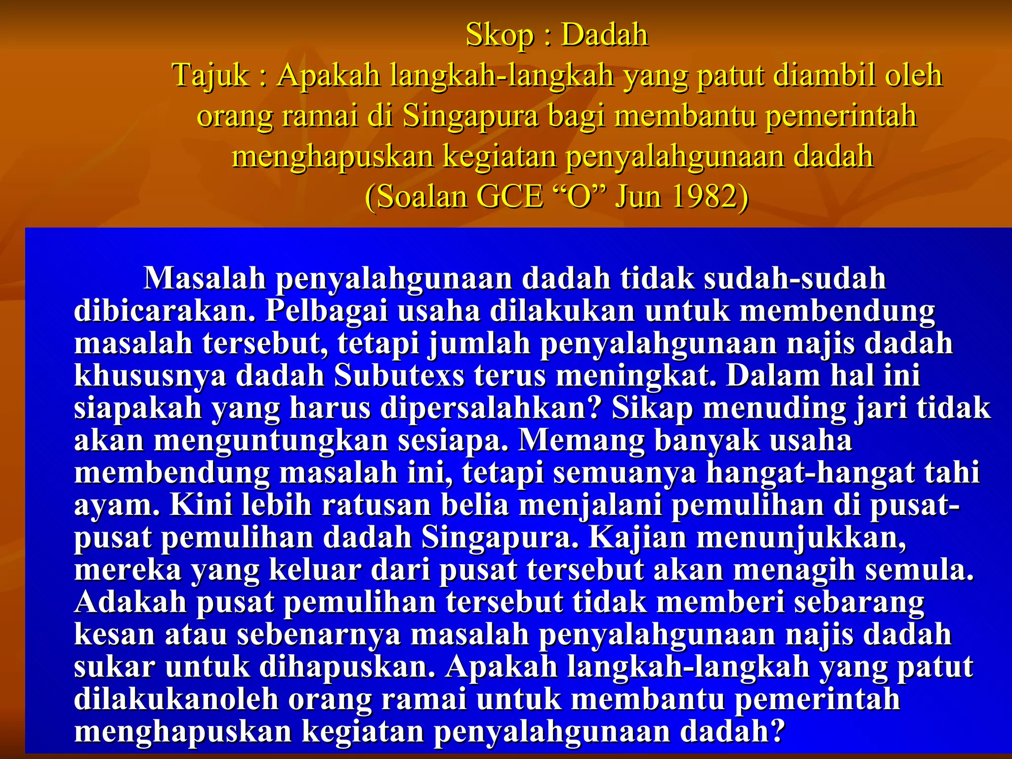 Panduan Karangan Perbincangan | PPT