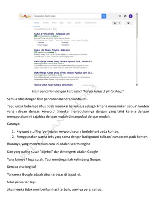 [Panduan Lengkap] Cara Menentukan Kata Kunci paling Tepat bagi Blog Anda | PDF