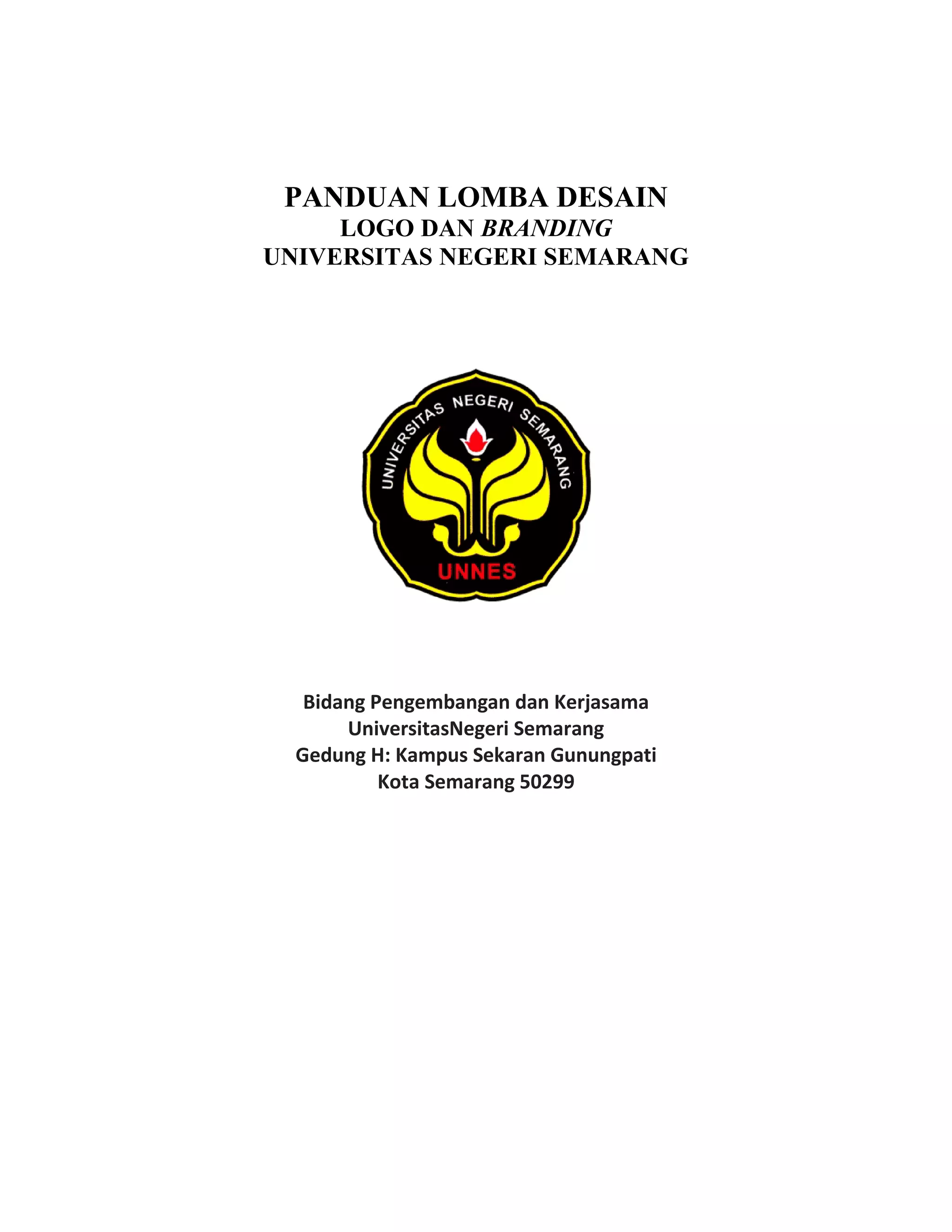 Panduan logo-branding-unnes-2015 | PDF