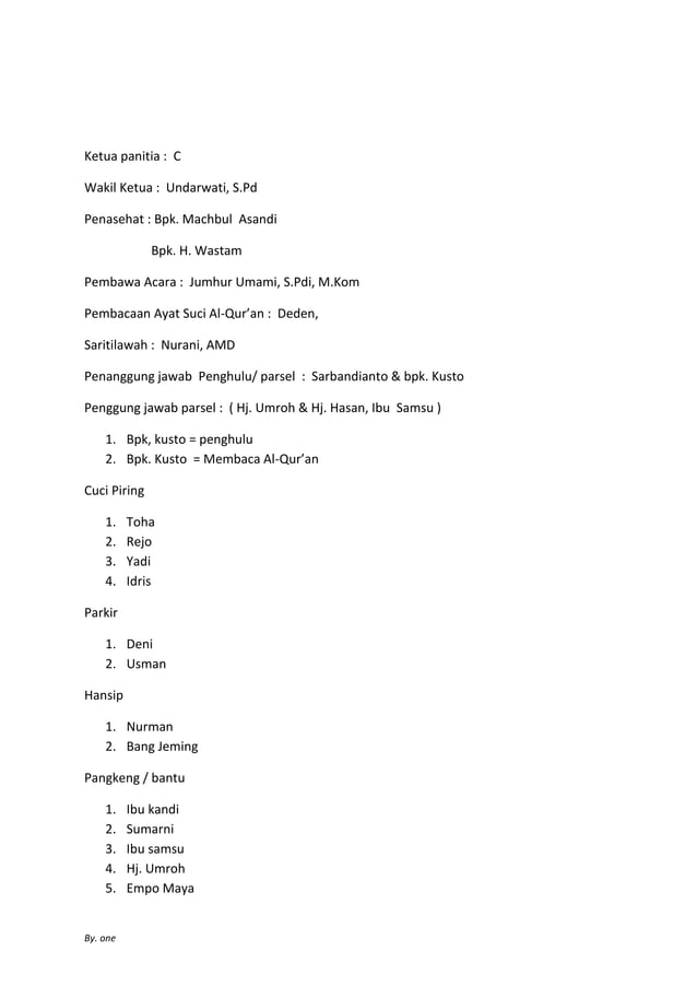 Buku panduan cara menggelar acara resepsi pernikahan | PDF