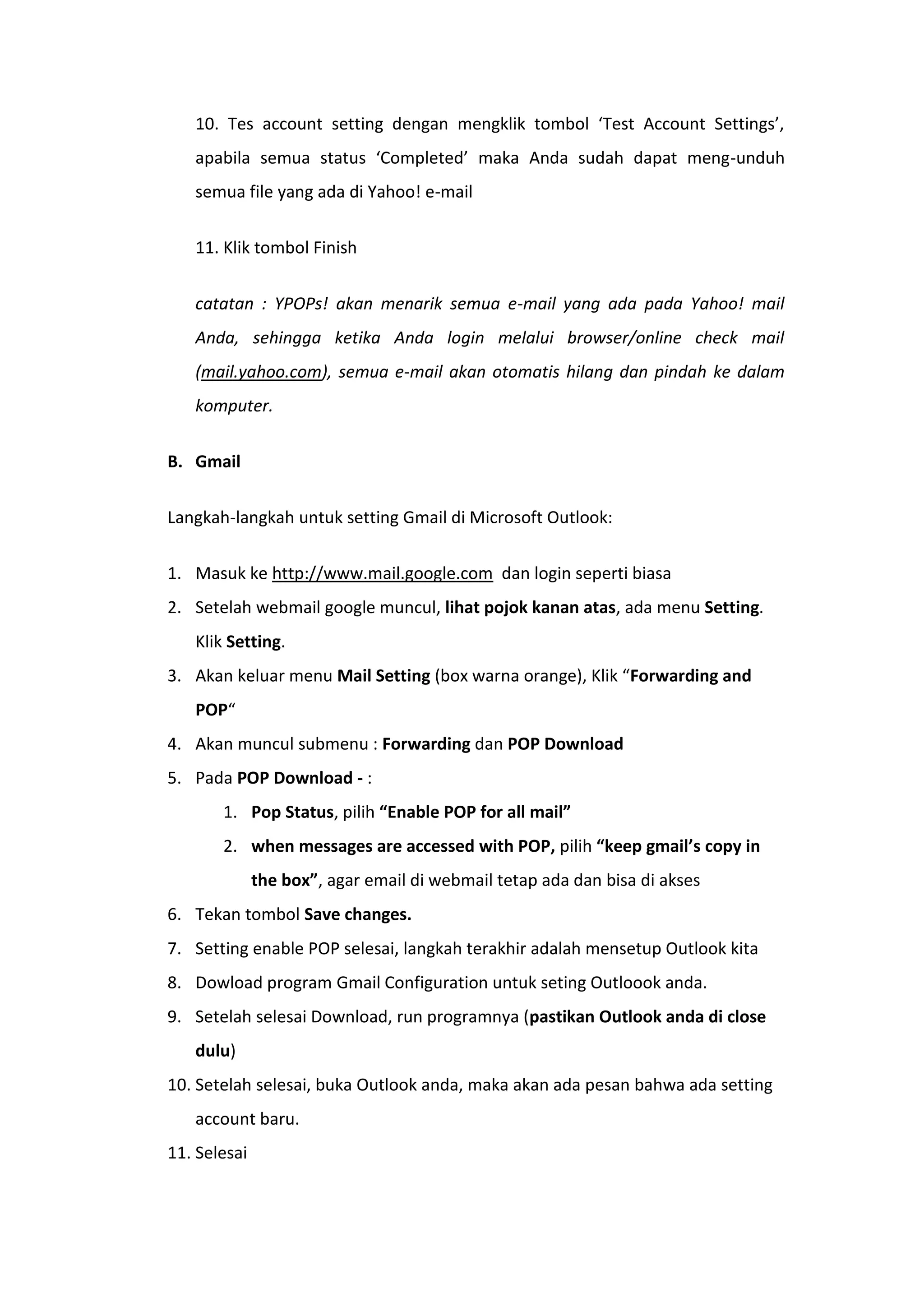 Panduan menggunakan microsoft outlook | PDF