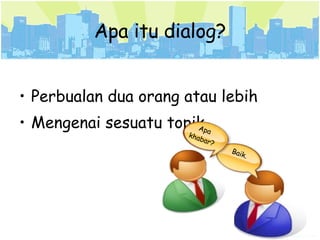 Panduan Menulis Dialog | PPT