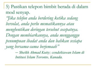 Panduan Menunaikan Solat Berjemaah | PPS