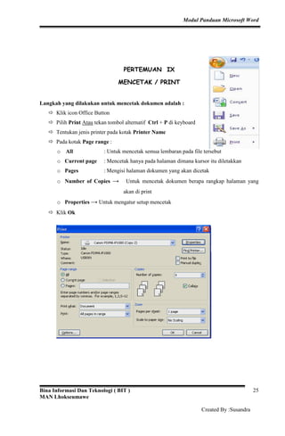 Panduan microsoft-word-2007 | PDF