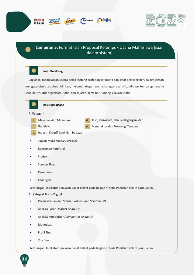 Panduan P2MW 2024 sebagai panduan dalam penyusunan proposal p2mw 2024 | PDF