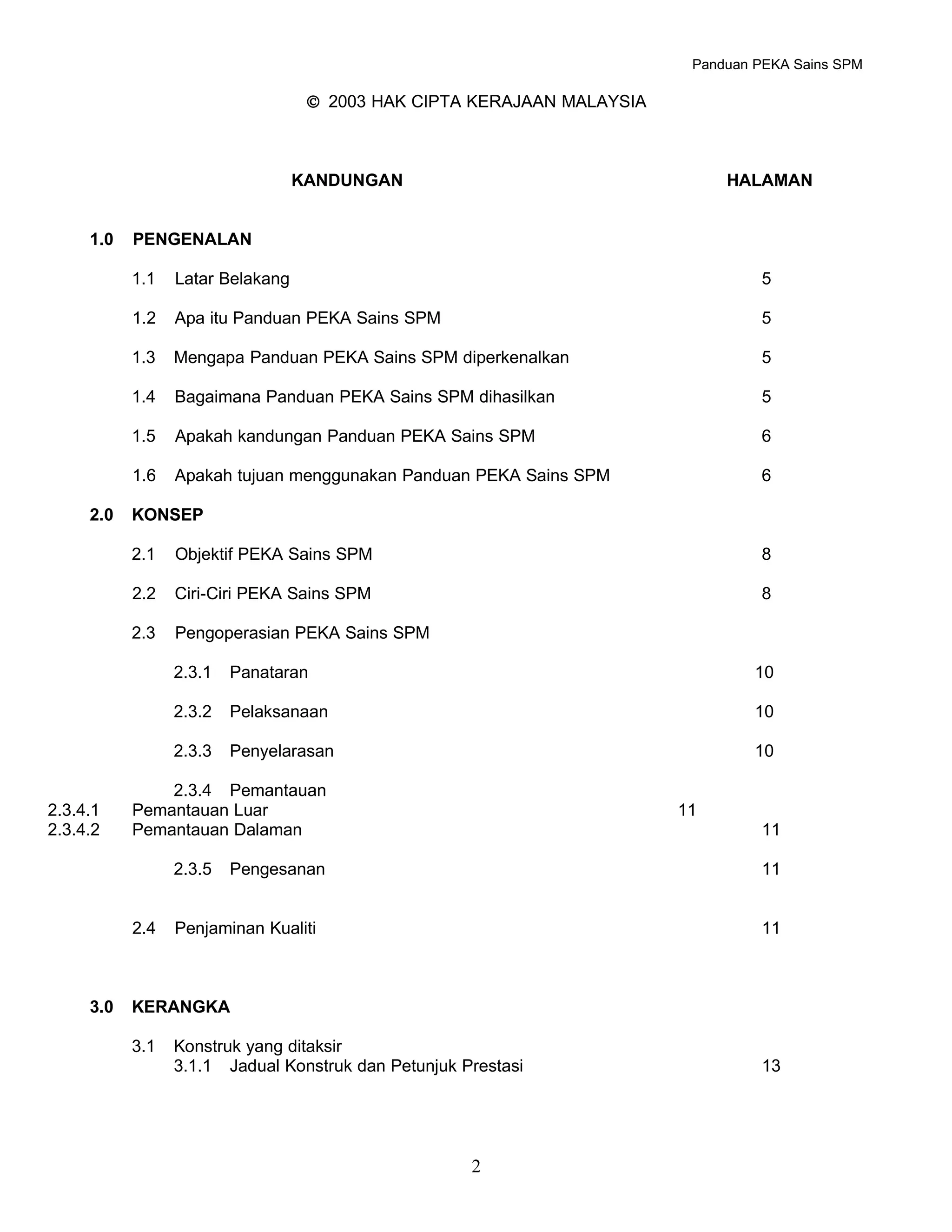 Panduan peka-sains-1511 | PDF