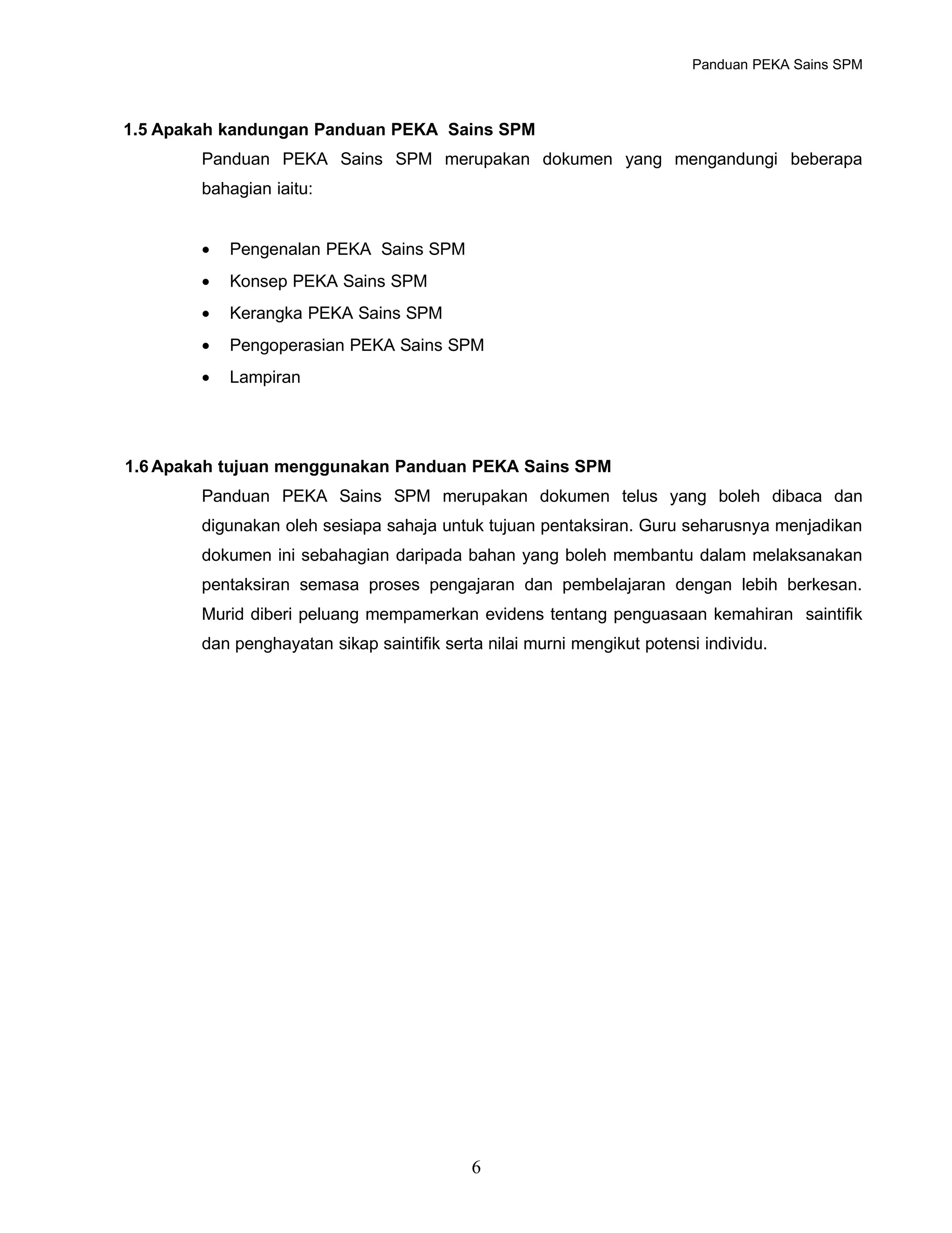 Panduan peka-sains-1511 | PDF