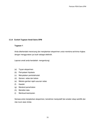 Panduan peka-sains-1511 | PDF