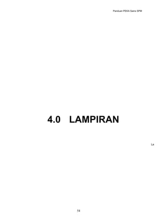 Panduan peka-sains-1511 | PDF