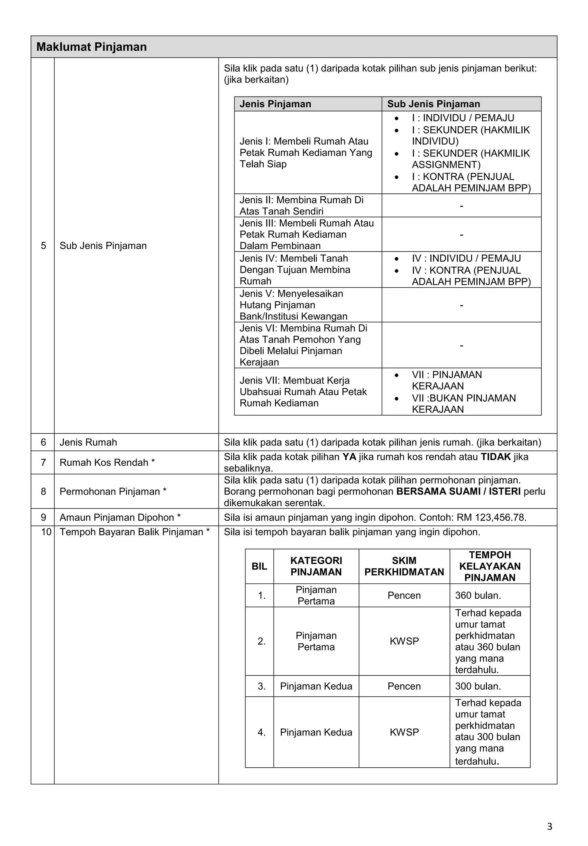Panduan pengguna-borang-manual | PDF