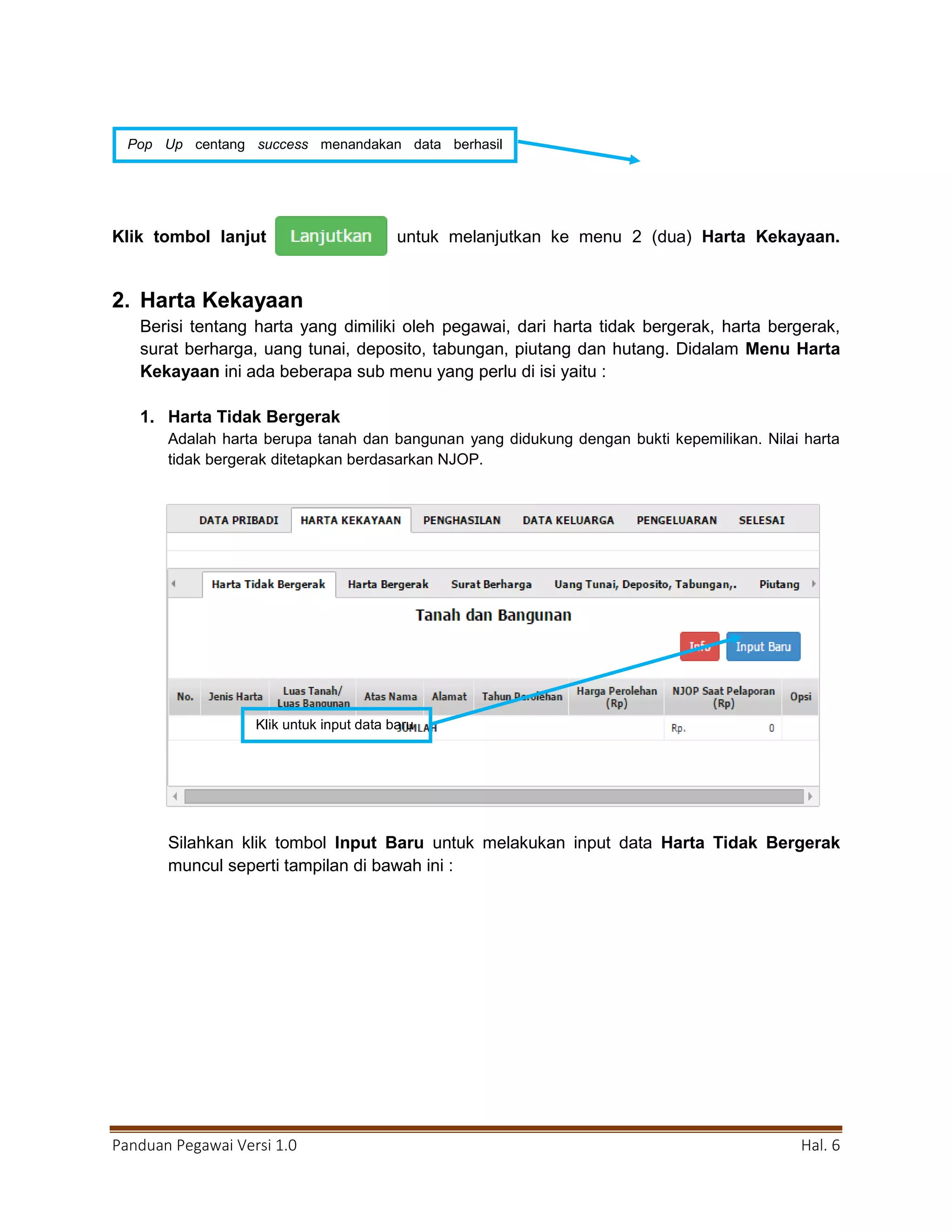 Panduan pengisian-LHKASN | PDF