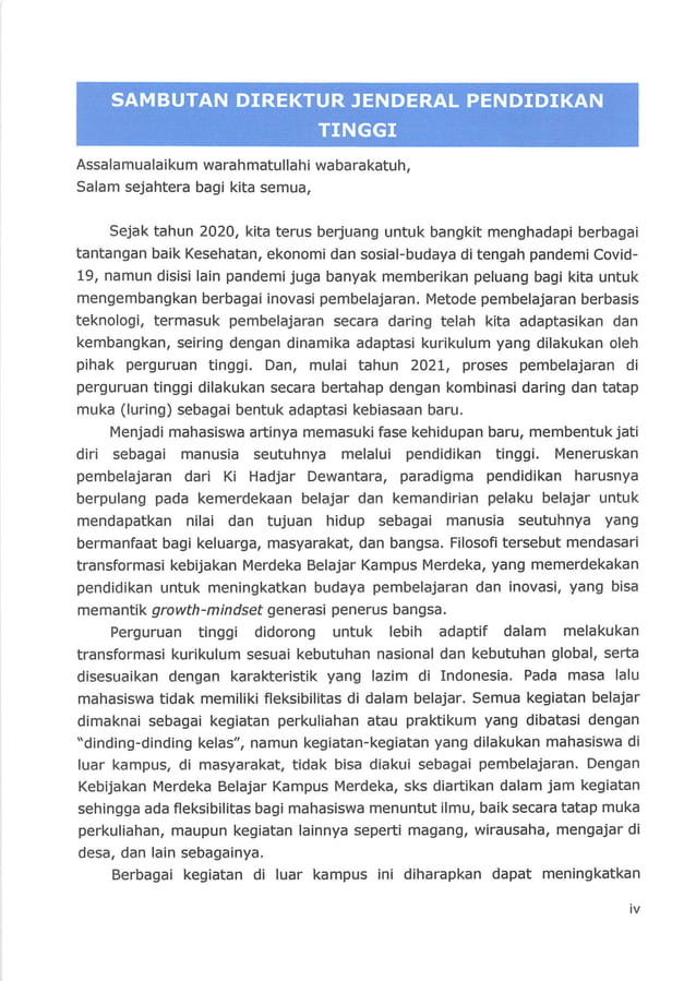 Panduan pkkmb-2021 | PDF