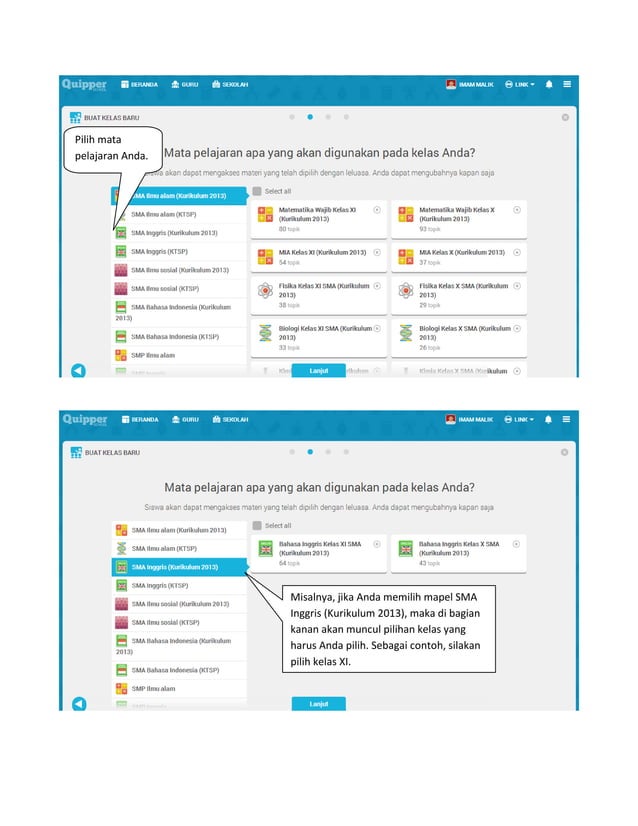 Panduan quipper-school | PDF