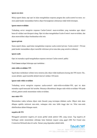 Panduan refresh-pattern-libre | PDF