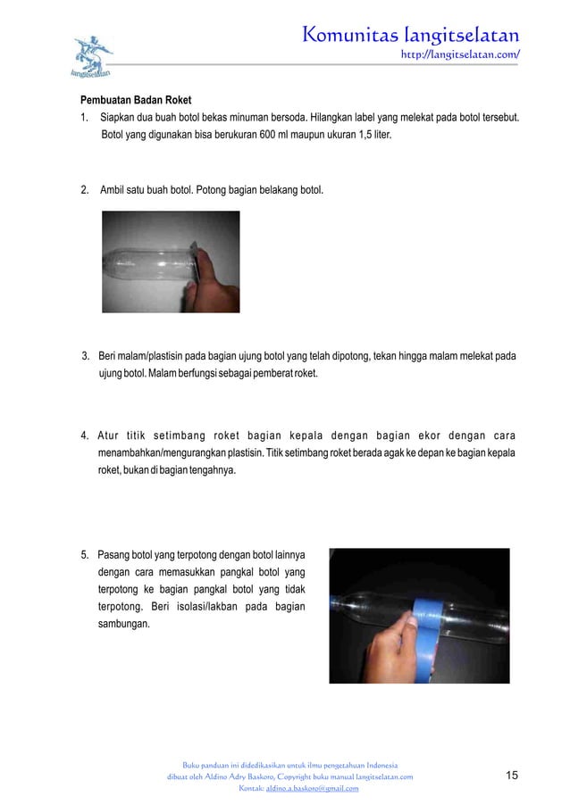 Panduan roket-air | PDF