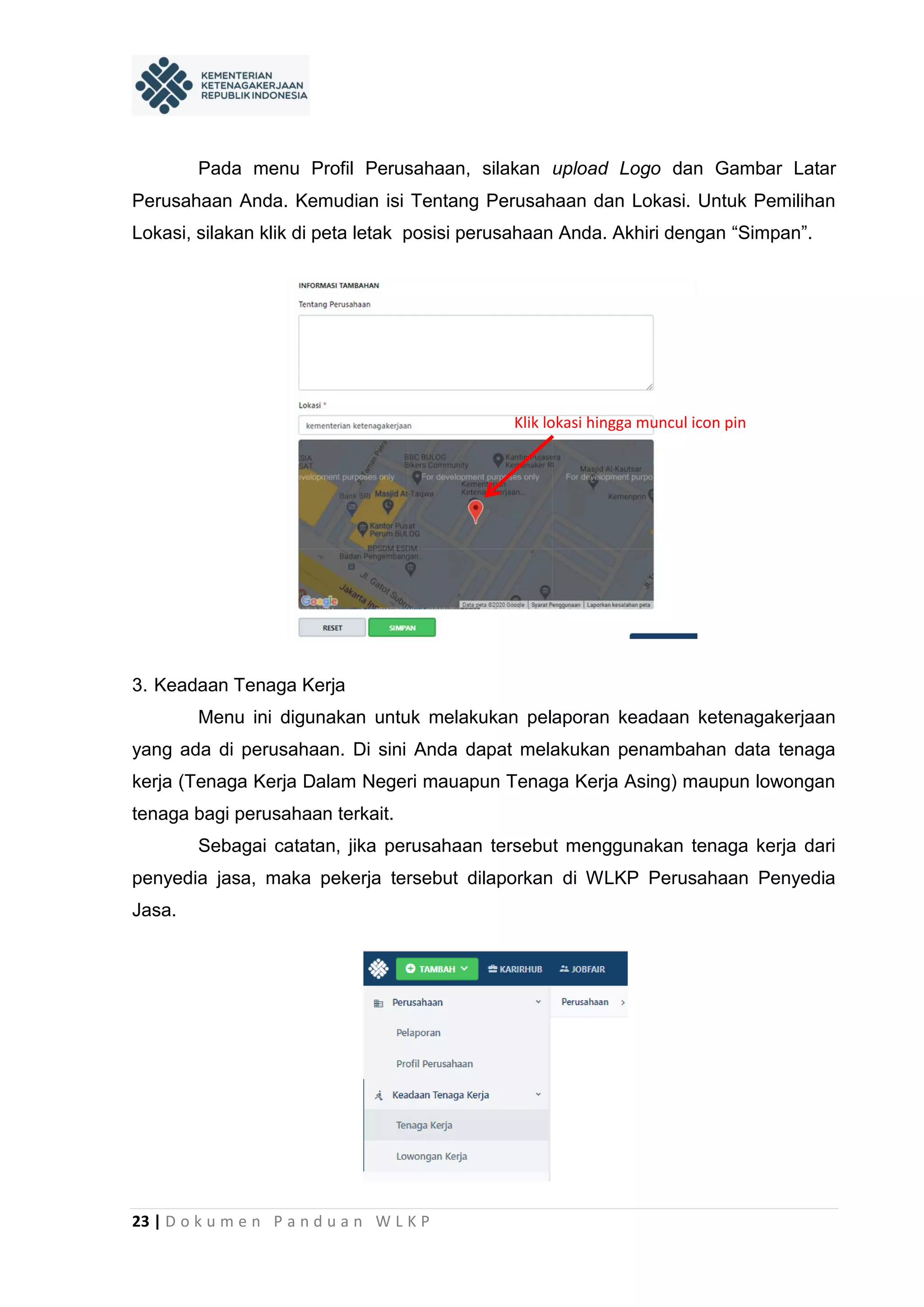 Panduan WLKP 1.0.0 Kemnaker | PDF