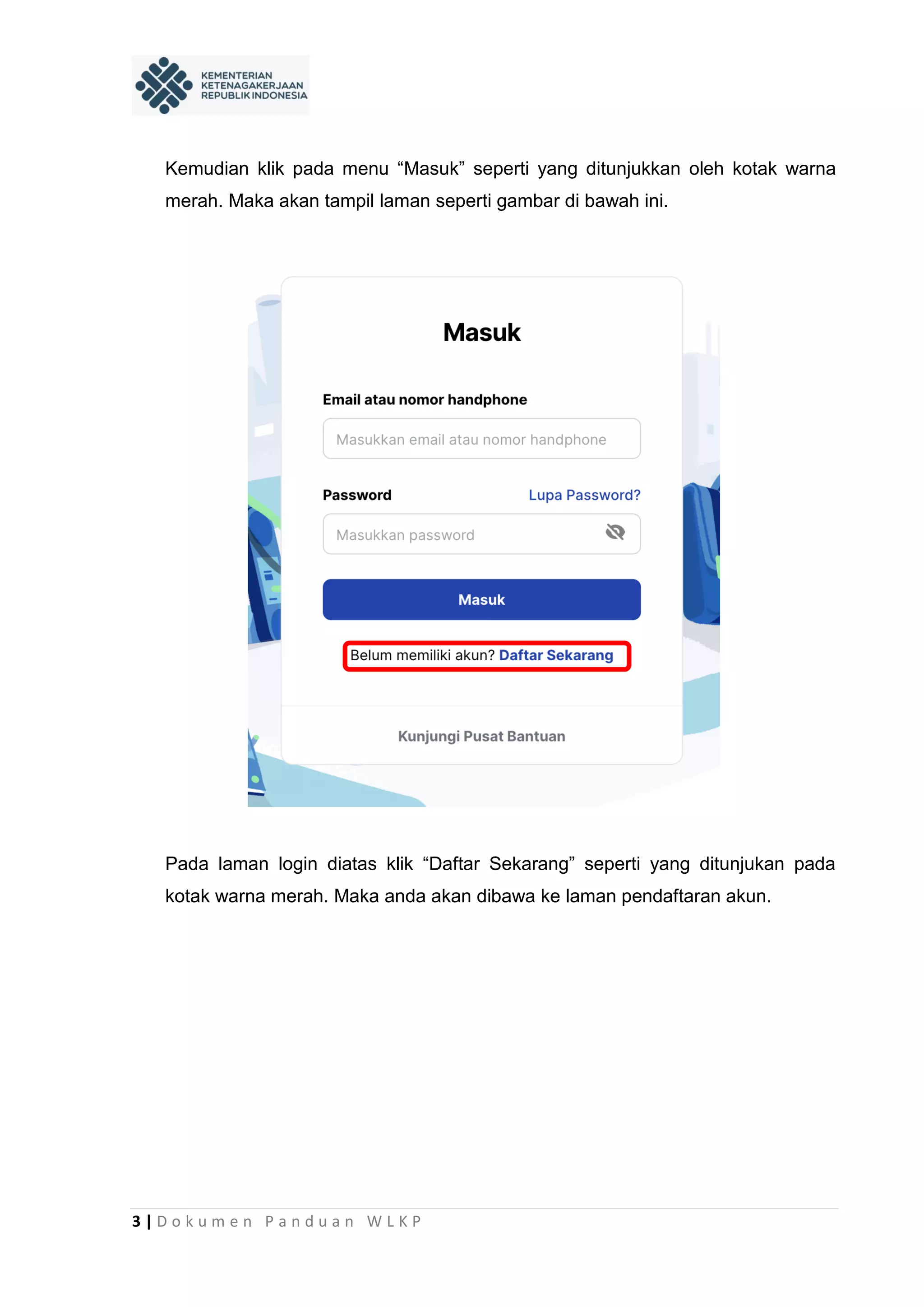 Panduan WLKP 1.0.0 Kemnaker | PDF