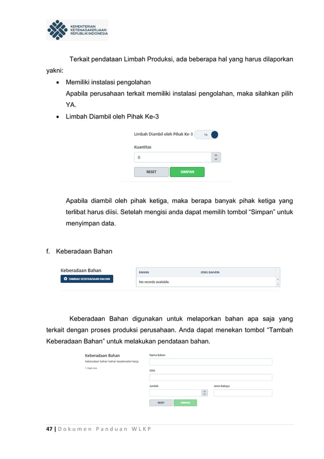 Panduan WLKP 1.0.0 Kemnaker | PDF