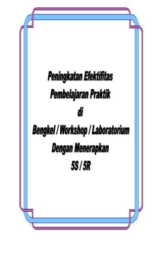 Panduan 5 s di bengkel sekolah | DOCX