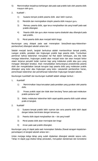 Panduan 5 s di bengkel sekolah | DOCX