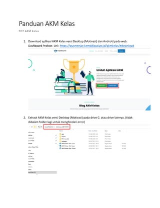 Panduan akm kelas | PDF