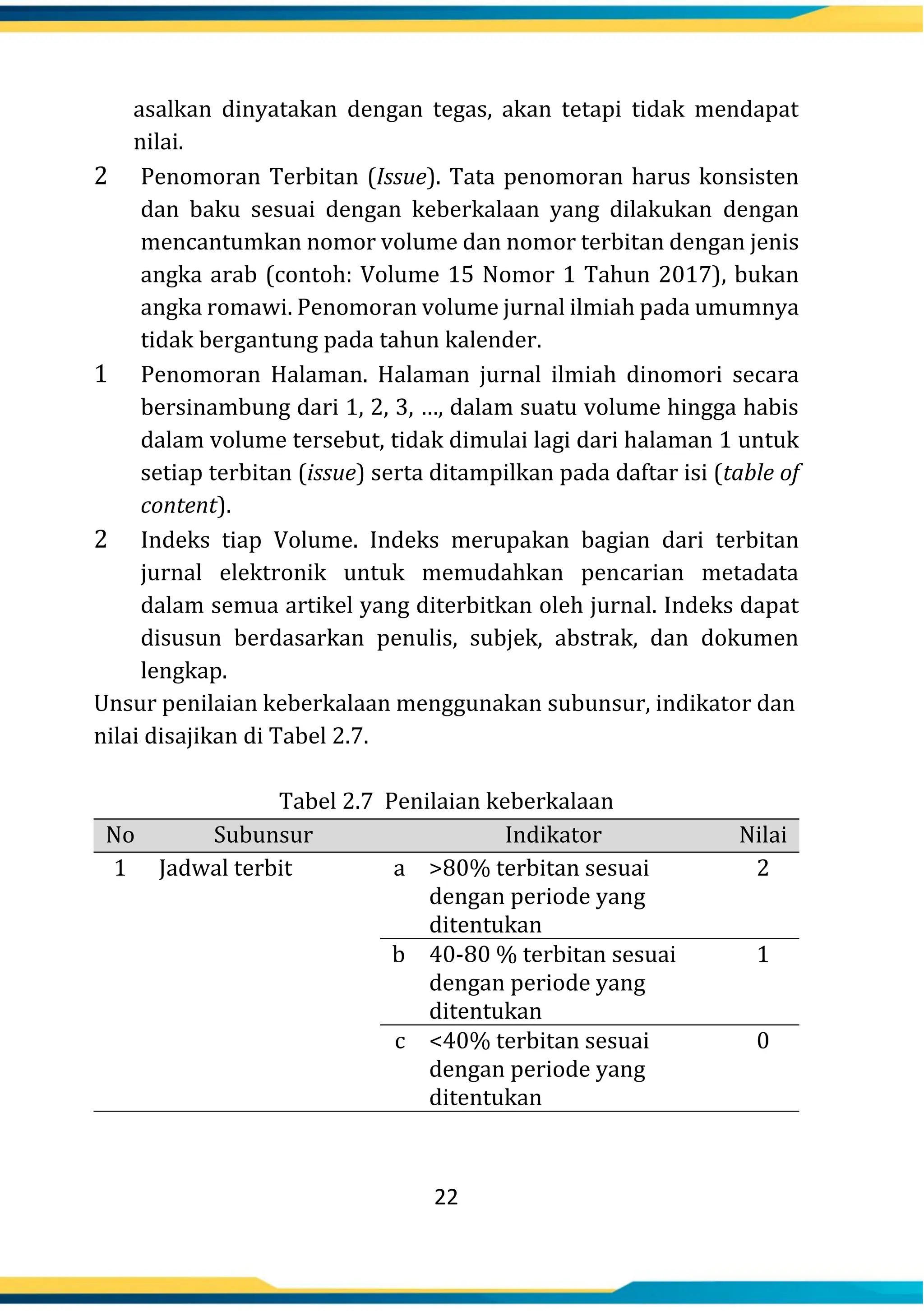 Panduan Akreditasi jurnal ilmiah 2024 oleh brin | PDF