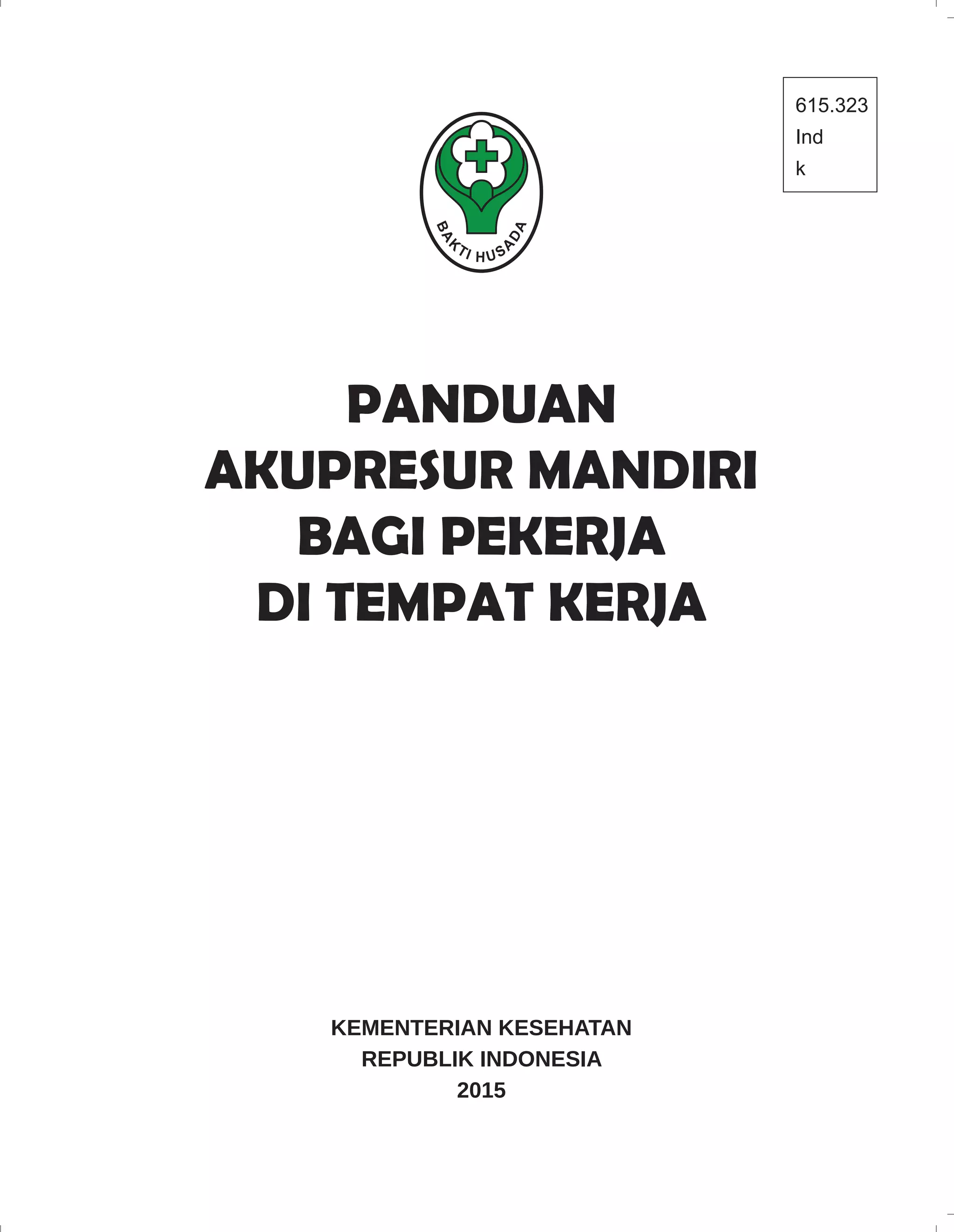 akupresur mandiri di tempat kerja | PDF