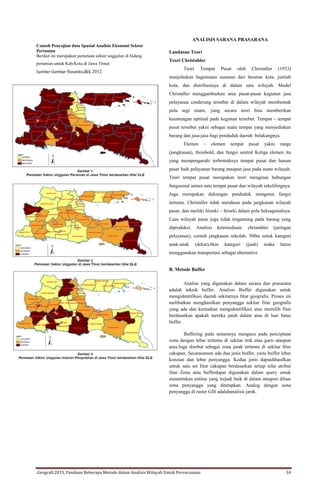 Metode Dasar Analisa Wilayah | PDF