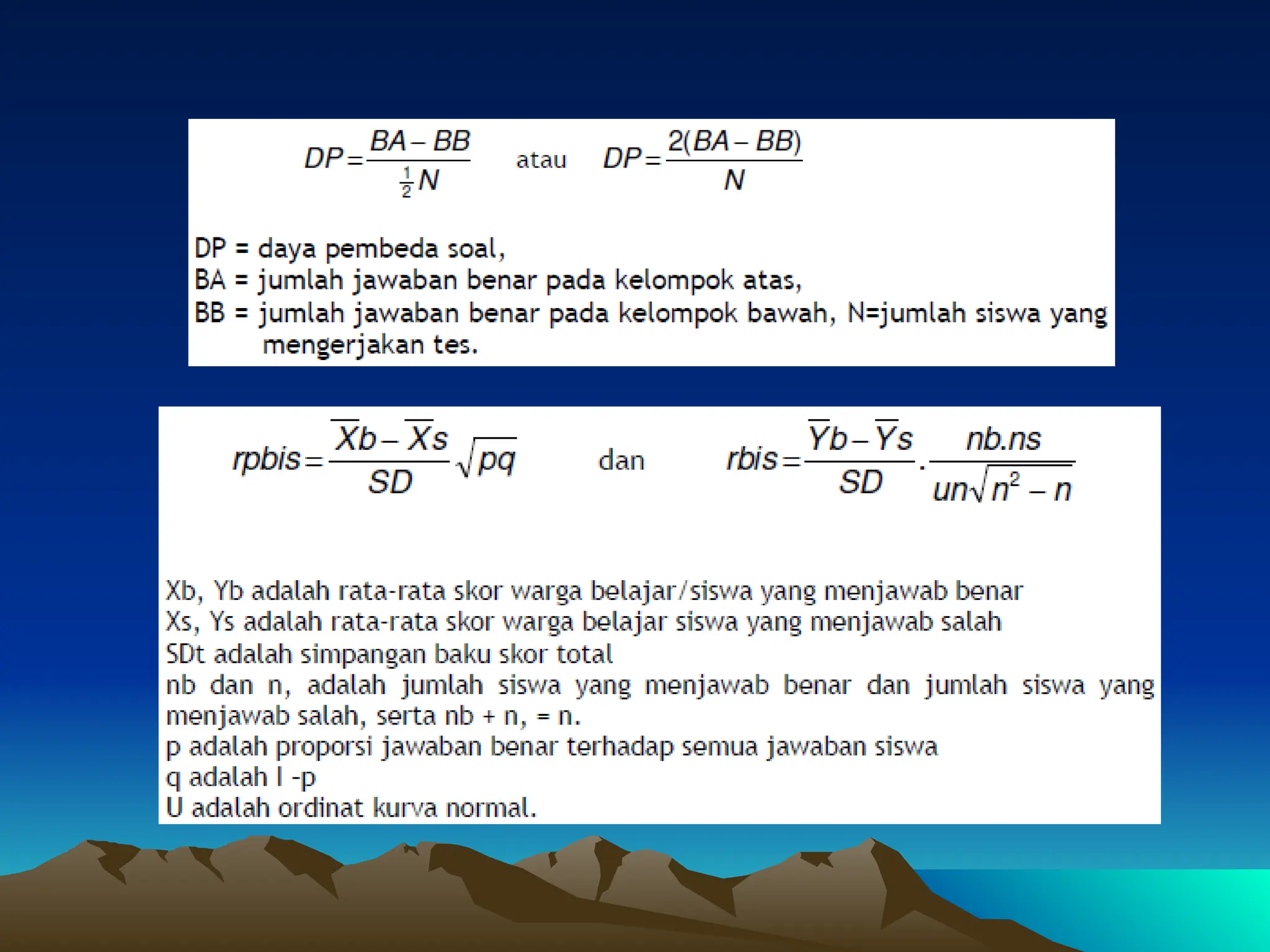 analisis butir soal secara kualitatif dan kuantitatif | PPT analisis butir soal secara kualitatif dan kuantitatif | PPT