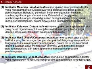 Panduan Analisis Kinerja Pembangunan | PDF