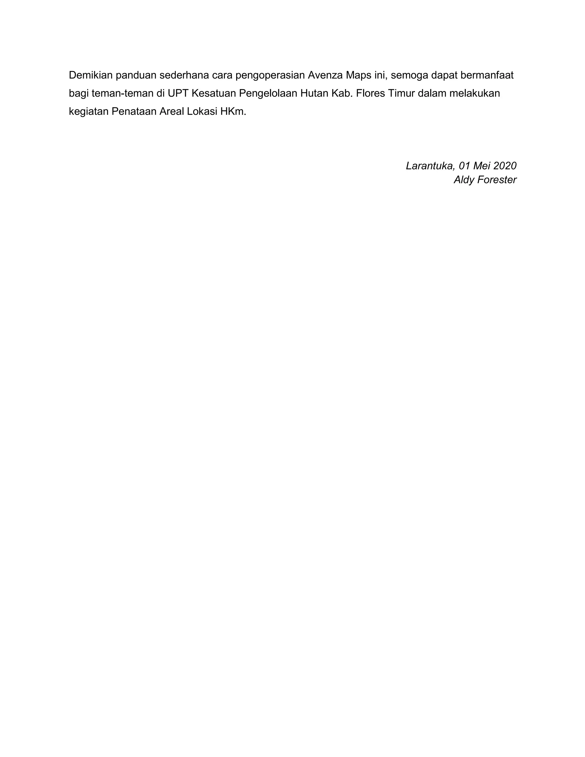 PANDUAN APLIKASI AVENZA MAPS UNTUK PEMETAAN.pdf