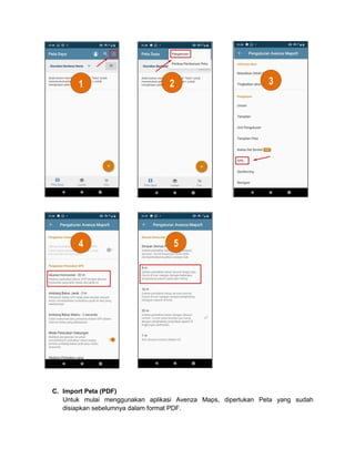 PANDUAN APLIKASI AVENZA MAPS UNTUK PEMETAAN.pdf