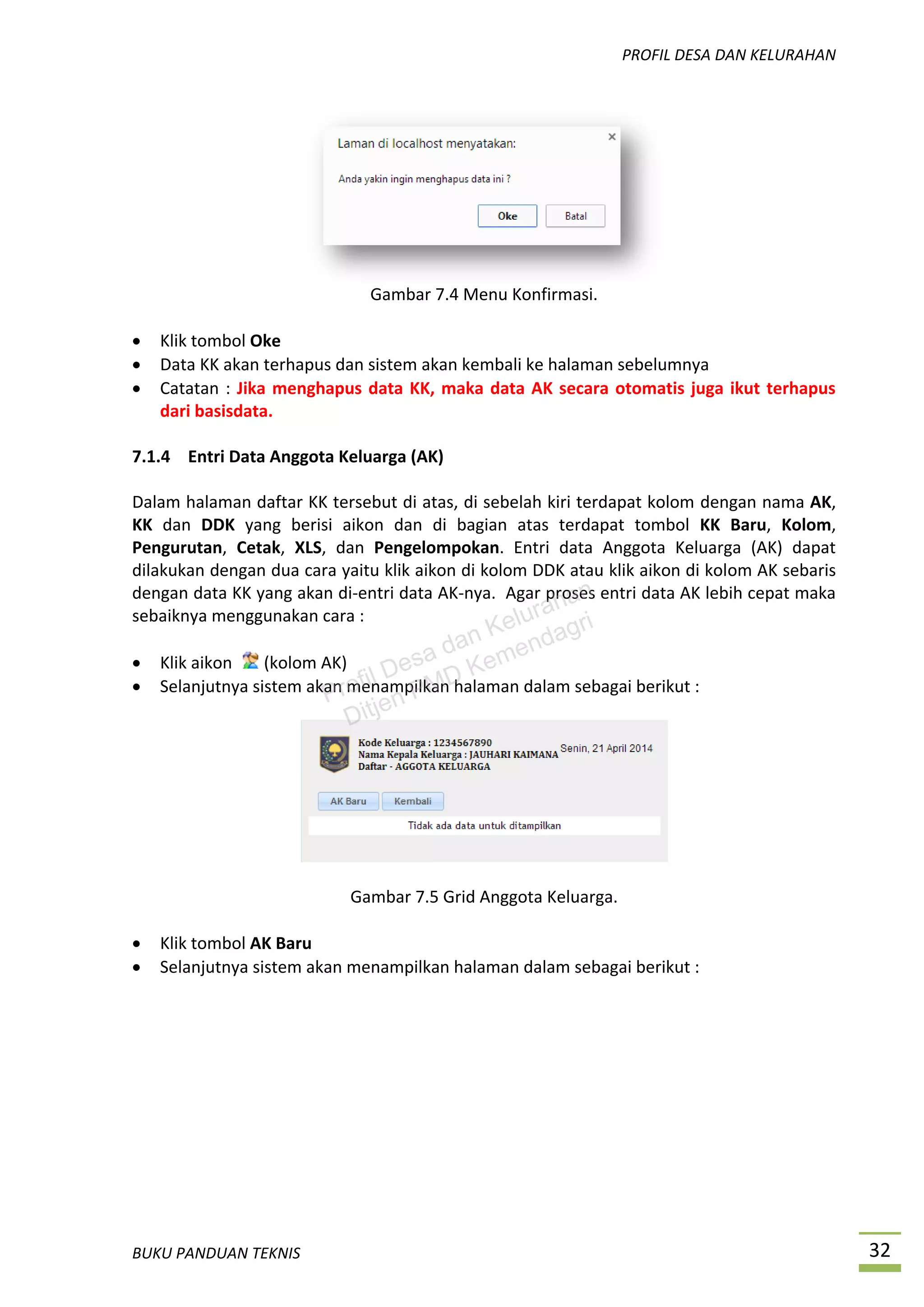 Panduan aplikasi prodeskel v3 | PDF