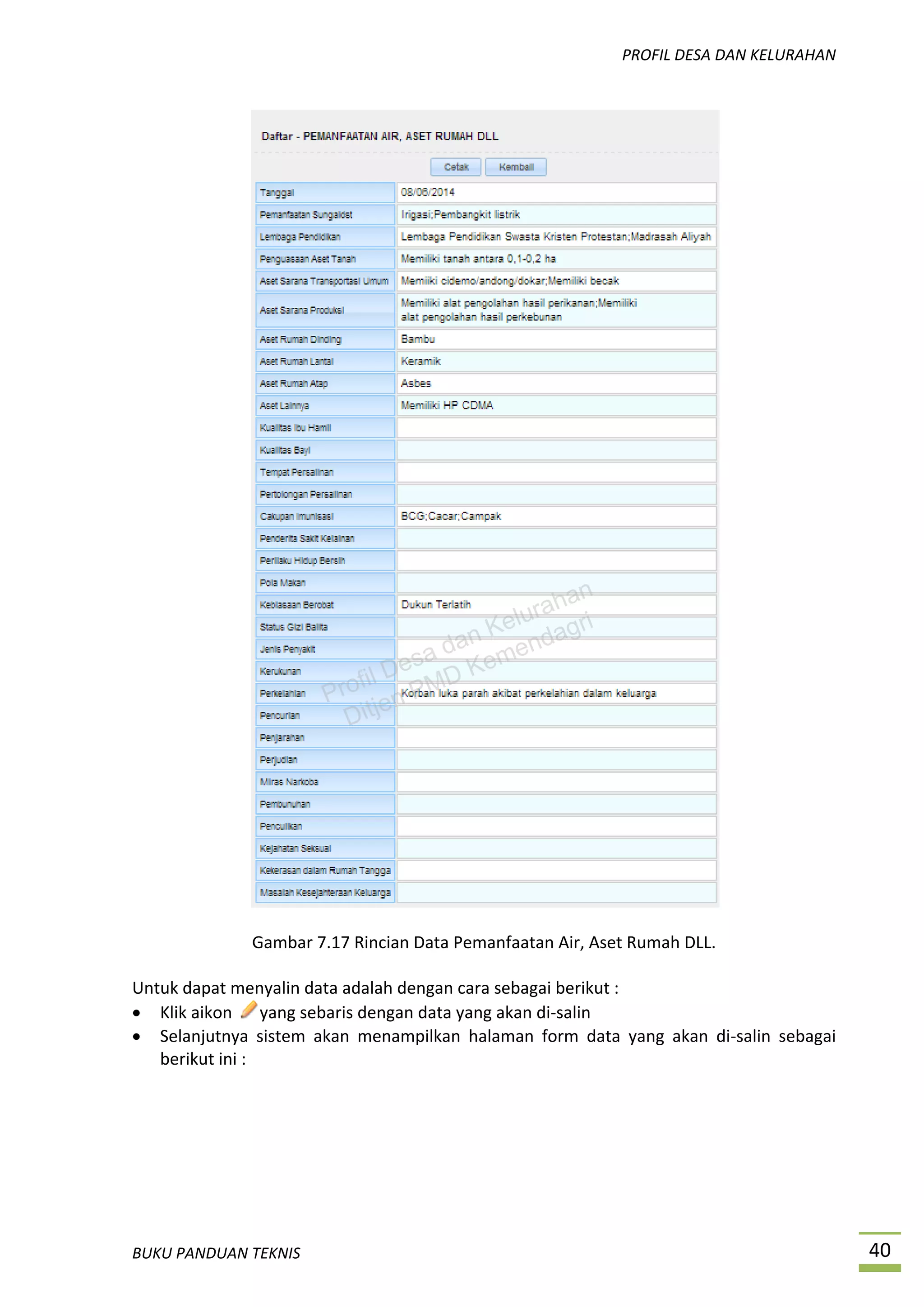 Panduan aplikasi prodeskel v3 | PDF