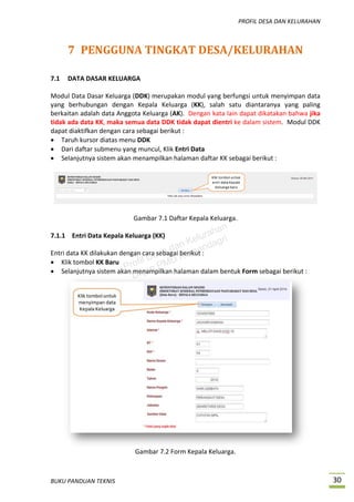 Panduan aplikasi prodeskel v3 | PDF