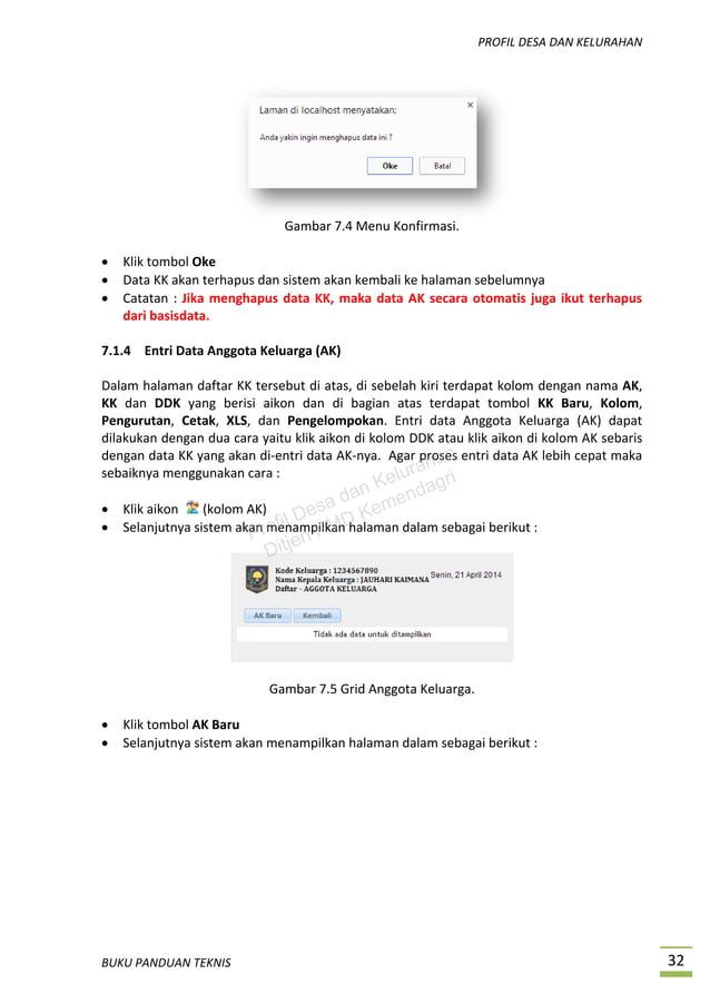 Panduan aplikasi prodeskel v3 | PDF