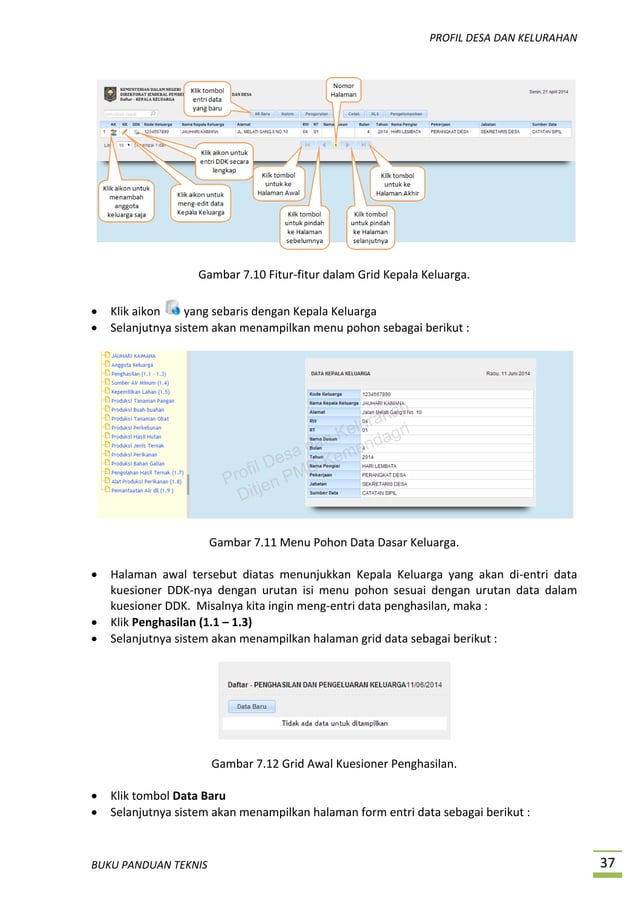 Panduan aplikasi prodeskel v3 | PDF