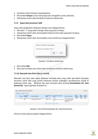 Panduan aplikasi prodeskel v3 | PDF